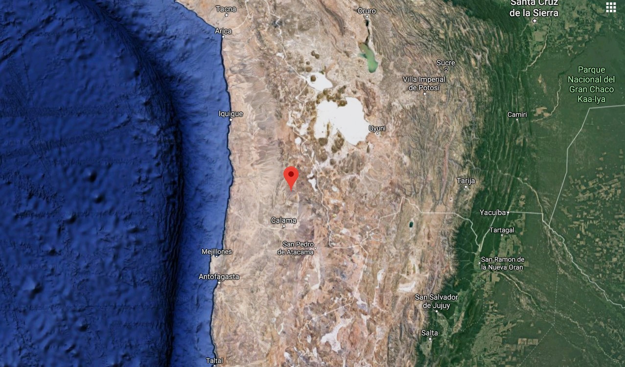 Sismo con epicentro en Quillagua afectó la zona norte de Chile
